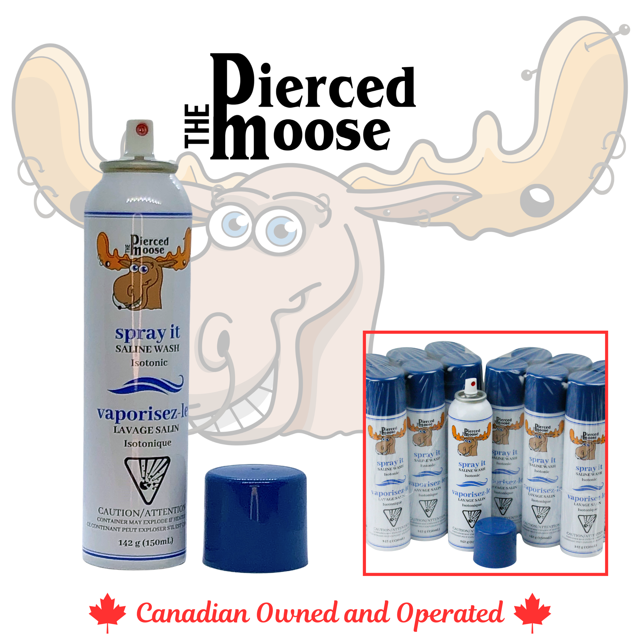 spray it - saline spray for piercings - The Pierced Moose – Pierced ...